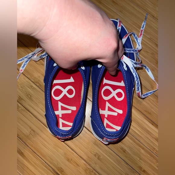 Vans | Shoes | Pabst Blue Ribbon Limited Edition Vans | Poshmark